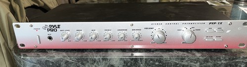 Pyle PYP1 19" Rack Mount Stereo Preamplifier | eBay