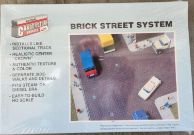 HO Scale Brick Street Systems | eBay