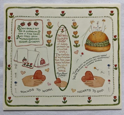 Vintage Susan Branch Sewing Scrapbooking Stickers 1 Module Sheet 4.5"x5 ...