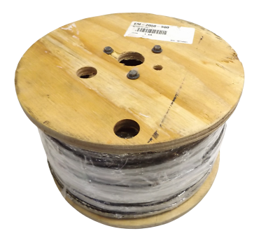 500 FT SPOOL OF EMC ELECTRIC EM2050 ULTRABOND BRAID 1/2" EYELETS EVERY ...