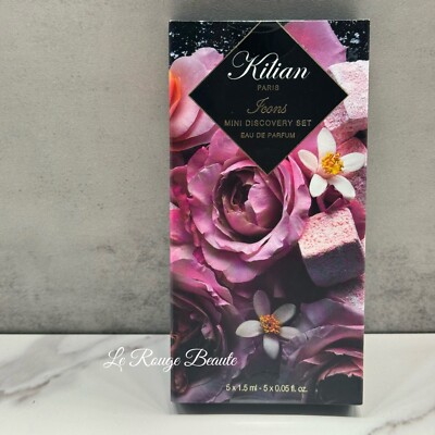 Kilian Icon Mini Discovery Set 5 Scents 0.05oz 1.5mL Each New | eBay