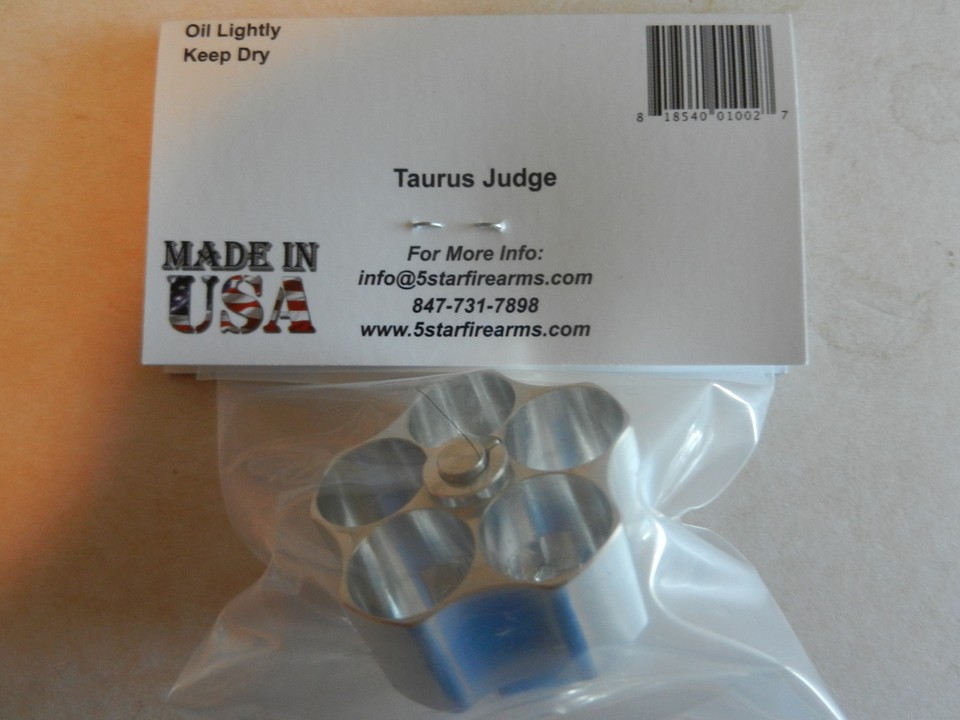 Aluminum Speedloader, Speed Loader; Taurus Judge, Holds 5 of 410 Only ...