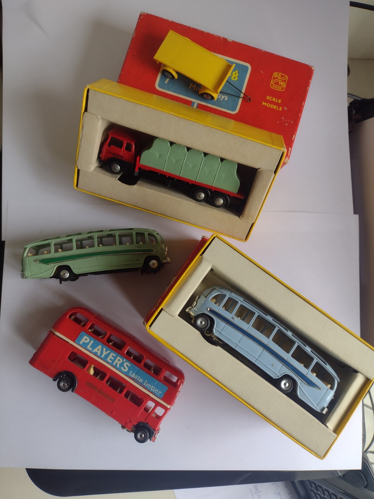 Rare colour: Triang Minic Motorway Blue Coach ONLY OO/HO Commercial ...