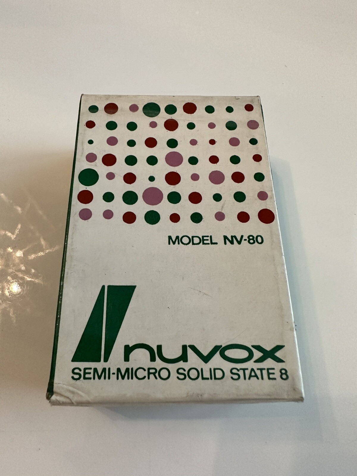 VINTAGE Nuvox NV-80 Semi-Micro Solid State 8 Radio *NEW OLD STOCK | eBay
