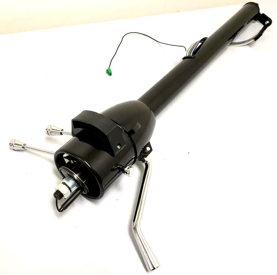 1960 1966 Chevy Truck Black Steering Column Automatic Col Shift ...