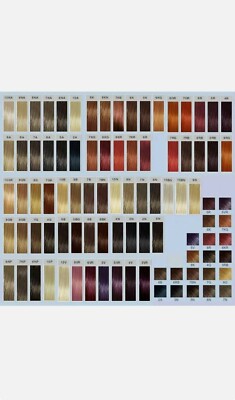 Goldwell Topchic Permanent Hair Colour Chart Chart Chart - Infoupdate.org