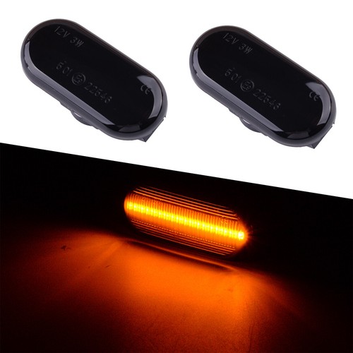 Pair LED Fender Side Marker Light Lamp Fit for Nissan Navara D40 2004 ...