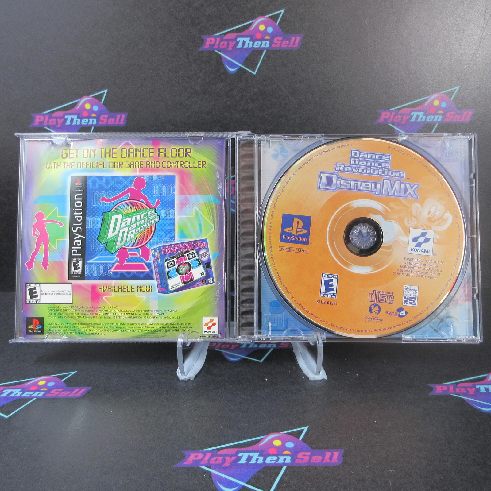 Dance Dance Revolution: Disney Mix (Sony PlayStation 1, 2001) for sale ...