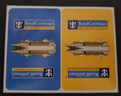 RCI...Double Deck Playing Cards...Blue & Yellow.. ms Nordic Empress ...