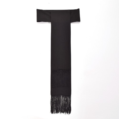 Clergy Black Band Cincture With Fringe Bishop Priest Roman Cassock ...