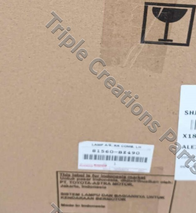 Toyota Genuine 81560BZ490 Lamp Assy Rear Combination LH 81560-BZ490 OEM ...