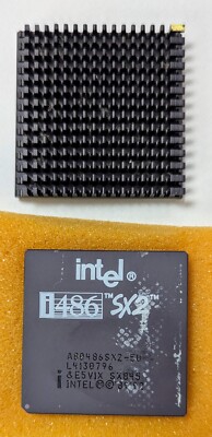 Rare Intel 486SX2-50 SX845 80486SX2-50 i486 Socket 3 Processor CPU | eBay