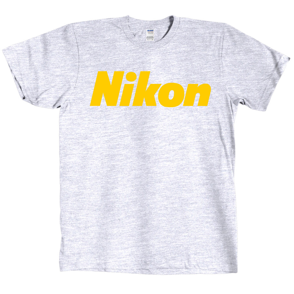 Nikon Camera Logo T Shirt Nikkor Photography NEW WITH TAGS - MANY ...