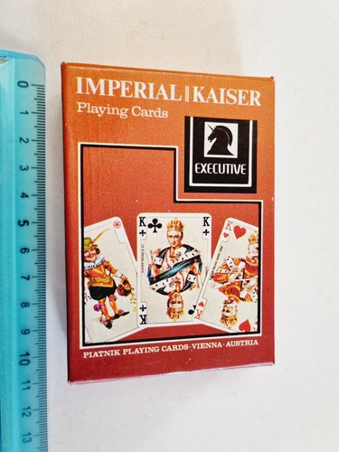 Sealed Imperial Kaiser Piatnik Poker Original Playing Card New | eBay