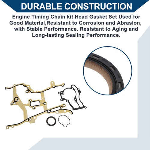 Engine Timing Cover Gasket Set TCS46156 for Chevrolet Cruze 2011-2015 1 ...