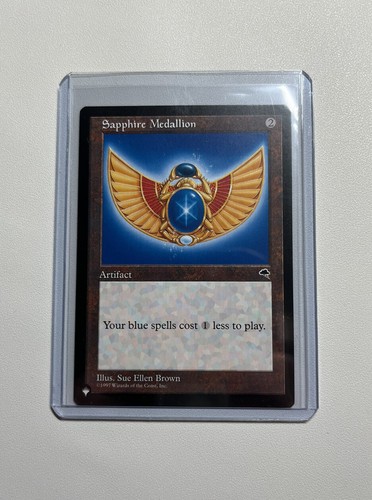 MTG Sapphire Medallion PACK FRESH The List - Tempest Regular Rare Artifact | eBay