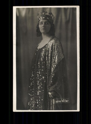 Luise Willer Autogrammkarte 1920er Jahre ohne Unterschrift # BC 206303 ...