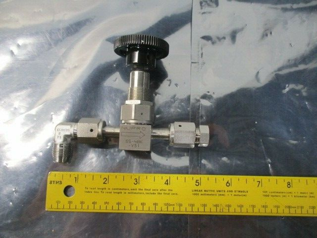 1 4 Nupro Ss-4bk-v51-1c Valve Vcr Connection Unused for sale online | eBay