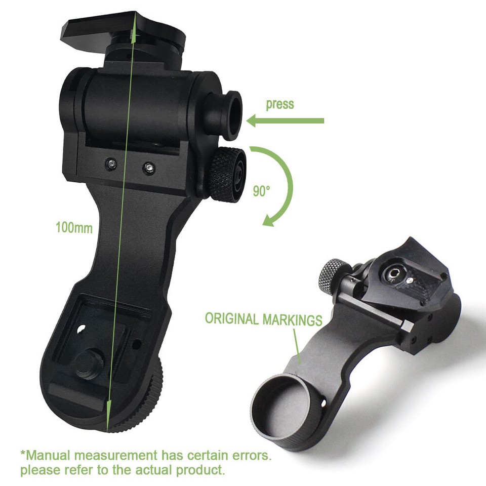 L4G24 NVG Breakaway Mount with J Arm For AN-PVS14 PVS-7 Hard Anodized ...