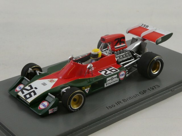 Spark F1 Iso Ir #26 Graham McRae British Gp 1973 1/43 S7572 | eBay