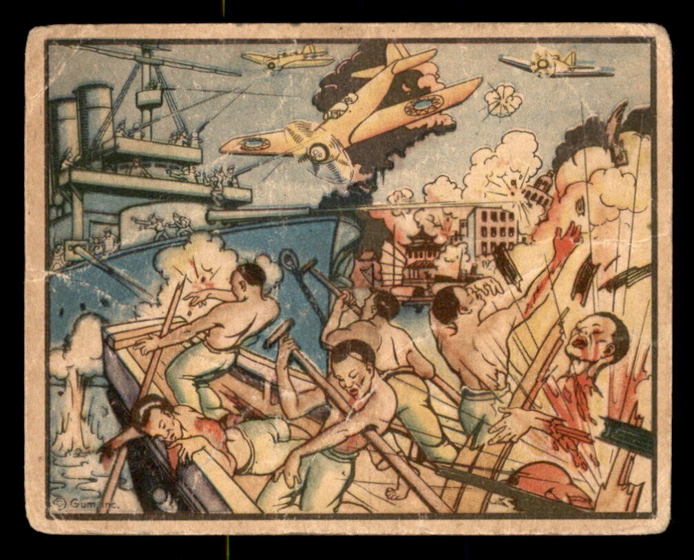 1938 Horrors of War #11 Japanese Flagship Assailed In Whangpoo PR | eBay