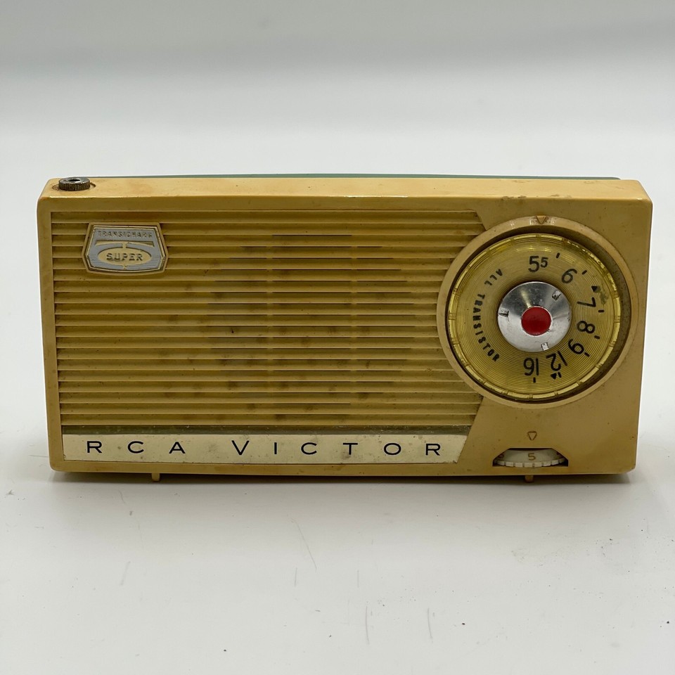 Vintage RCA Victor Transistor Radio, Model 1-BT-24, AM Band, 6 ...