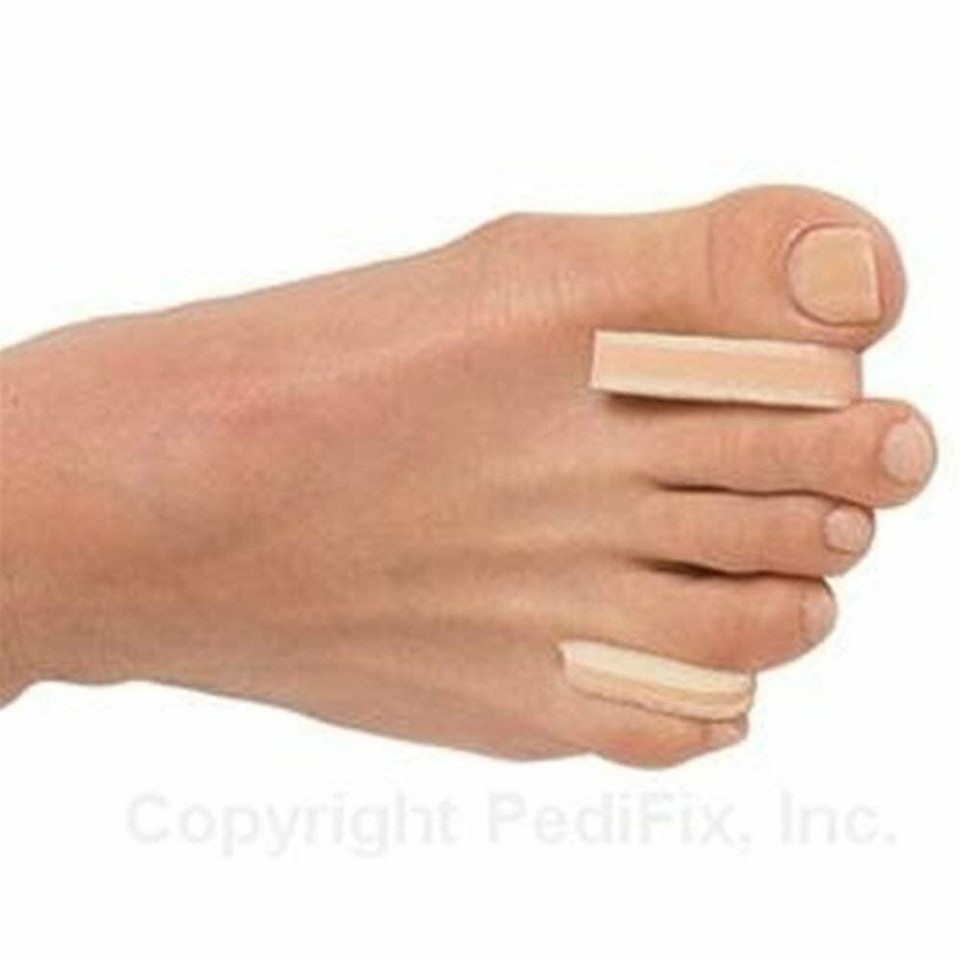 Pedifix 3-Layer Toe Separators Soothe Between Toe Pain Irritation ...