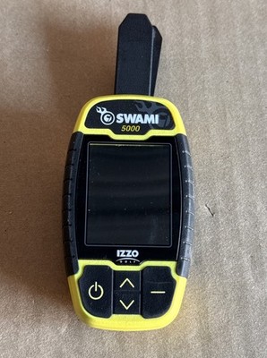 Izzo Swami 5000 Golf GPS Rangefinder – Handheld, Yellow/Black | eBay