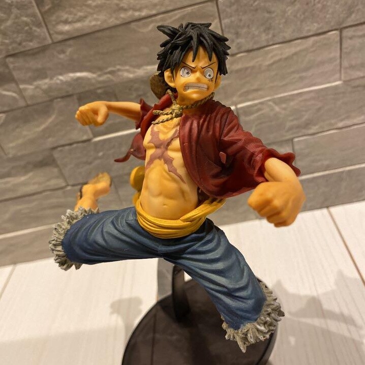 One Piece Luffy Figure Luffy With The Scar On His Chest Given By Akainu ...