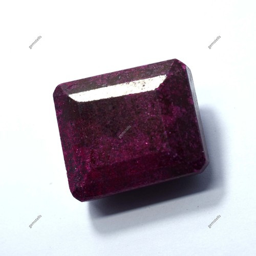 Most Demandable 222.30 Ct Natural Red Ruby Emerald Cut CERTIFIED Loose ...