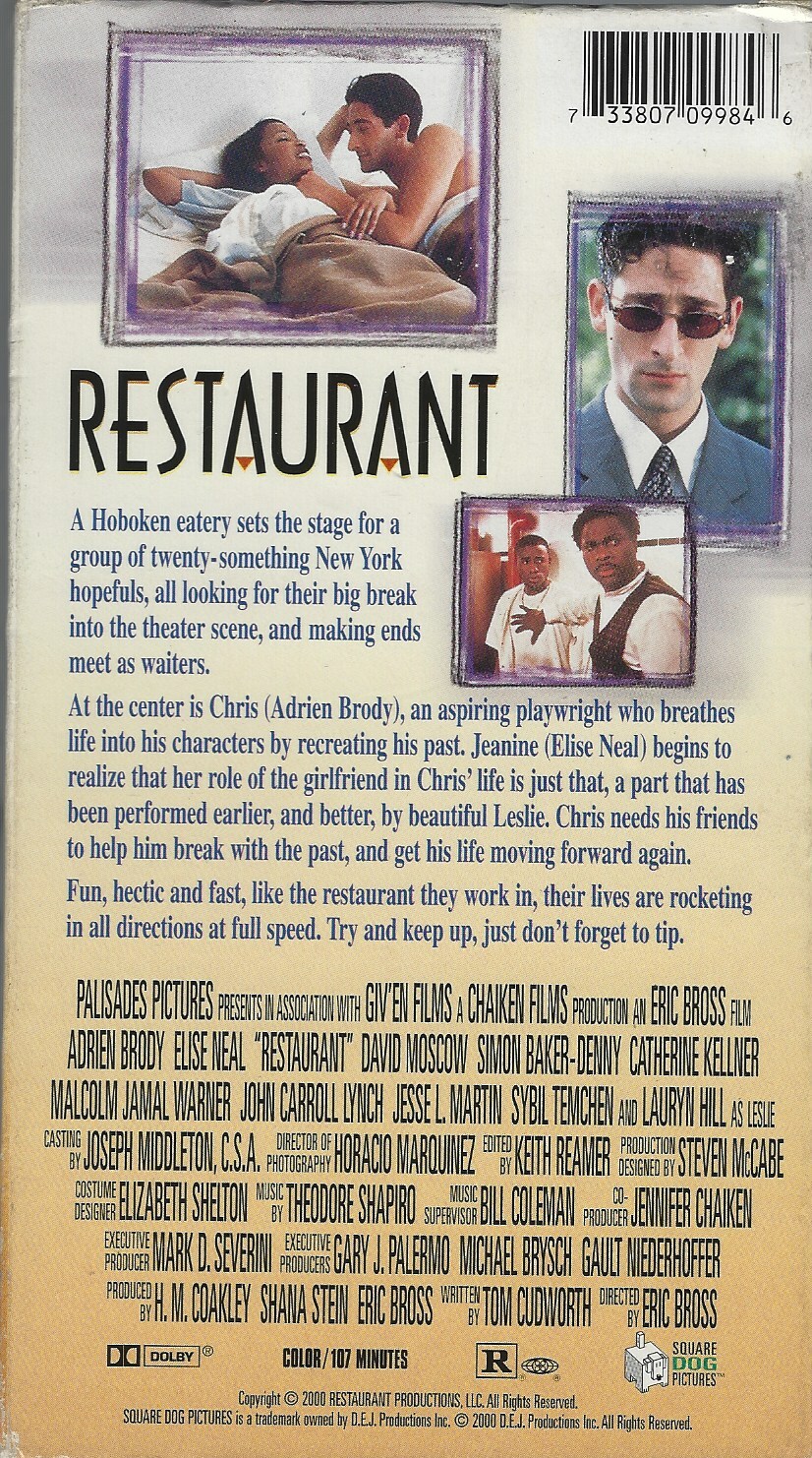 Restaurant - Adrien Brody Elise Neal Malcolm-Jamal Warner Lauryn Hill ...