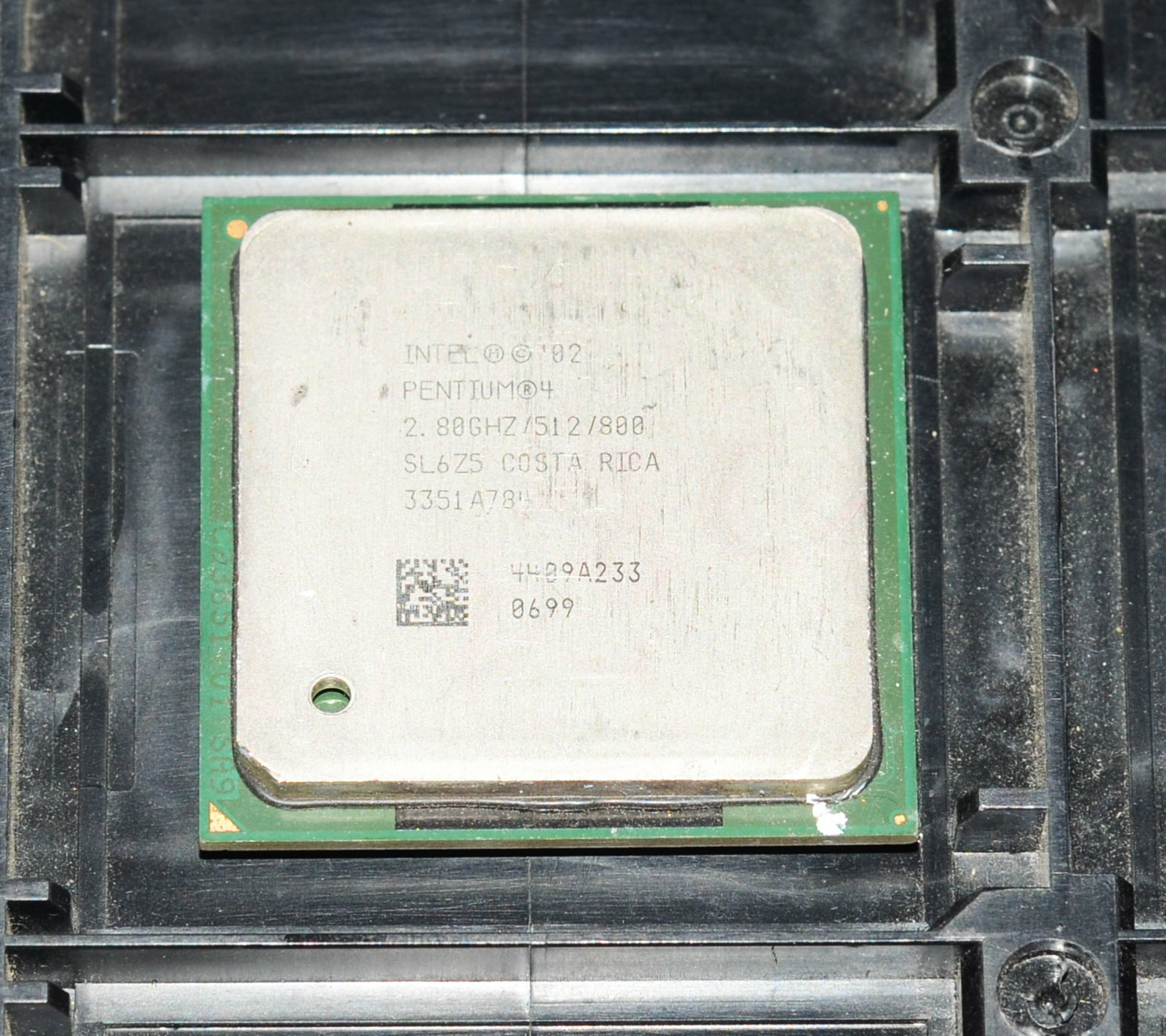 Intel Pentium 4 P4 2.8GHZ SL6Z5 512 KB 800MHz Socket 478/N CPU ...