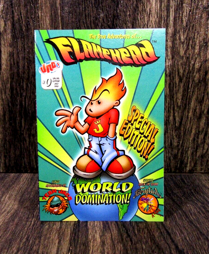 VTG 1998 JNCO Comics #0 The Adventures of Flamehead Special Edition Mini Comic | eBay
