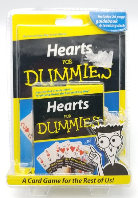 Hearts for Dummies Teaching Deck Card Instruction Book 2004 Wiley ...