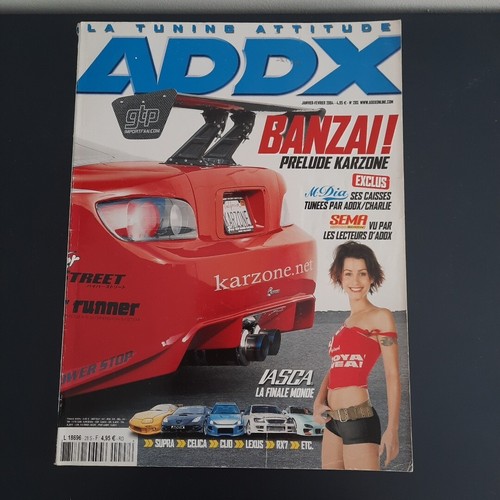 Magazine ADDX Vintage N°28S Janvier / Février 2004 Tuning Voiture | eBay