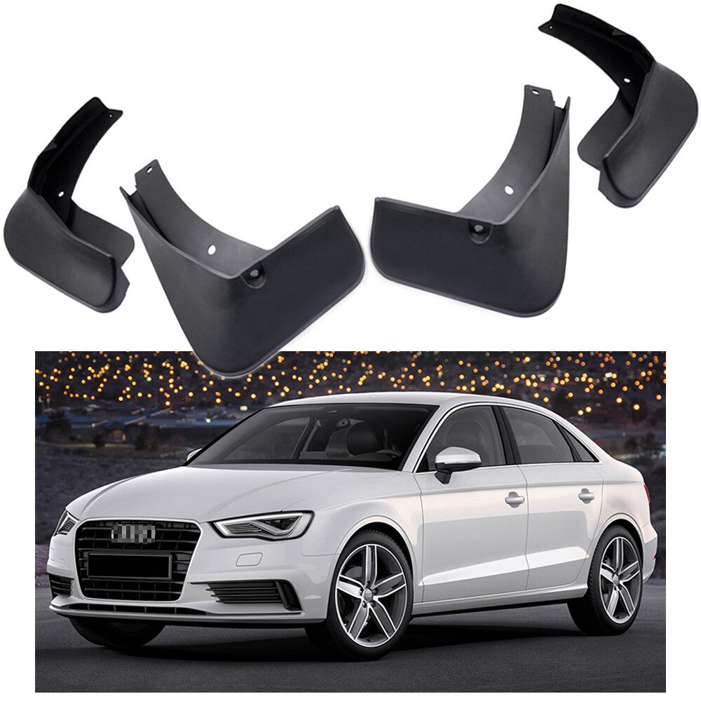 4x Car Mud Flaps Splash Guards Mudguard Fender for Audi A3 Sedan 2014 ...