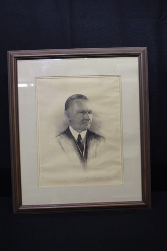 1916 Scarce Autographed Engraving of President Calvin Coolidge by ...