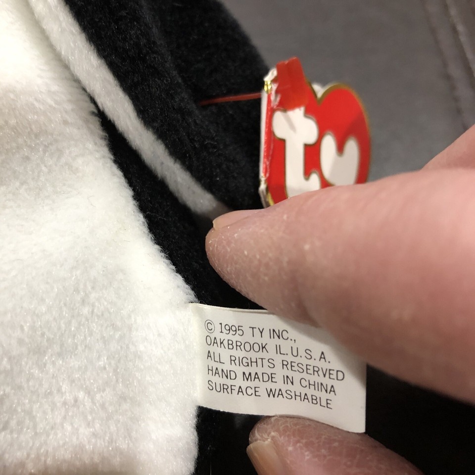 1995 Ty Beanie Baby “WADDLE” 3 GEN Hang Tag… 1st GEN TUSH TAG RARE Find ...