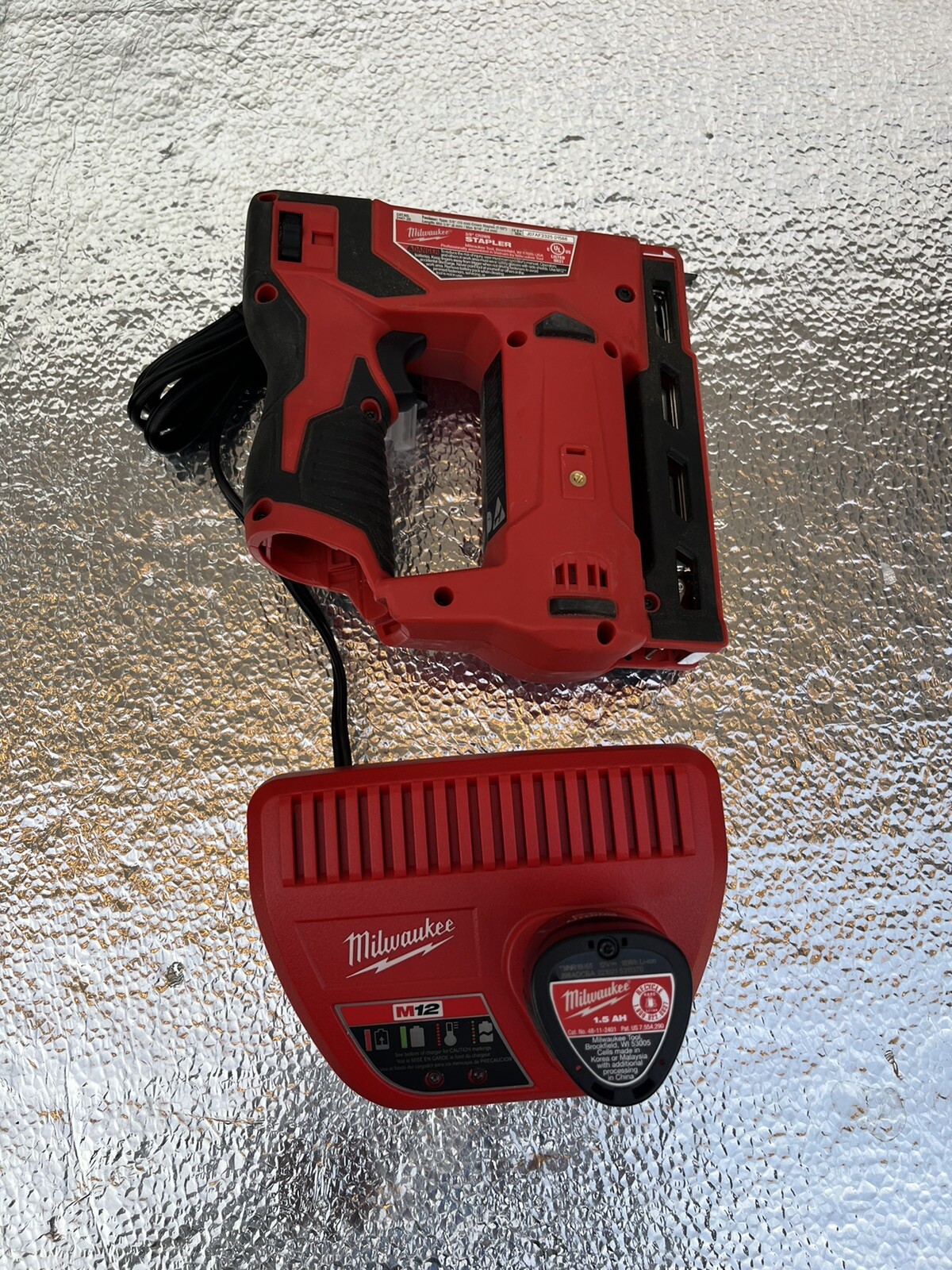 What Is A 3/8 Milwaukee M12 3/8 In. Crown Stapler Kit Heavy Duty Staple Gun