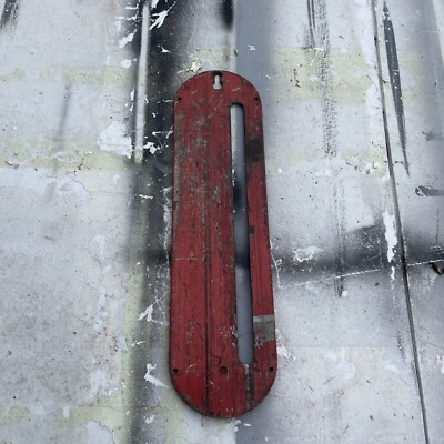 CRAFTSMAN RIDGID 113 315 Table Saw Blade Insert Throat 14" x 3 3/4" D ...