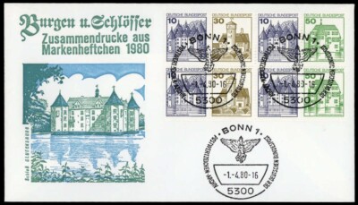 1980, Bundesrepublik Deutschland, HBl. 27 I, FDC - 1600438 | eBay.de