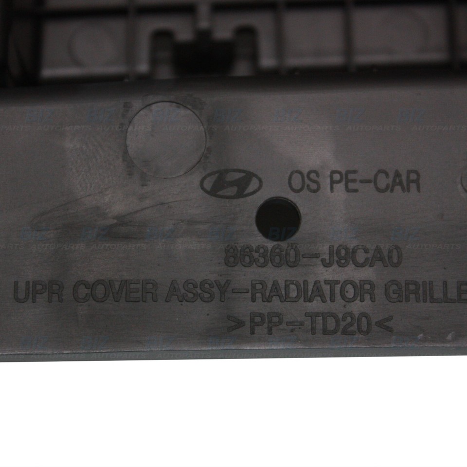 Genuine Radiator Grille Upper Cover for 2022 2023 Hyundai Kona OEM ...