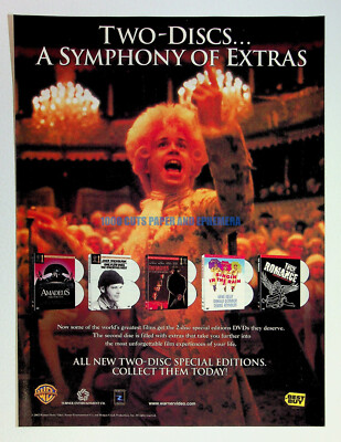 Amadeus Warner Bros 2002 Trade Print Magazine Ad Poster ADVERT | eBay
