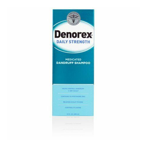 Denorex Medicated Dandruff Shampoo Daily Strength Scalp Itch Gentle ...