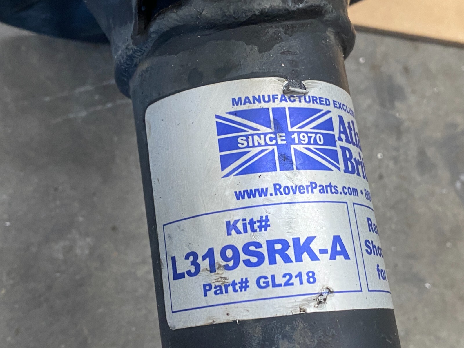 2005-2009 LAND ROVER LR3 AIR SUSPENSION TO COIL SHOCKS CONVERSION KIT ...