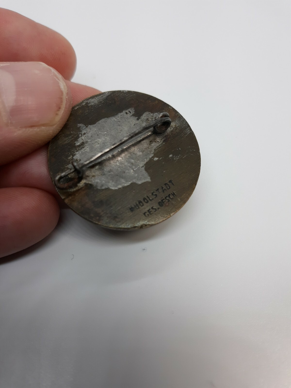 Antique Germany Ges Gesch -Rudostadt -Copper Brass Cr… - Gem