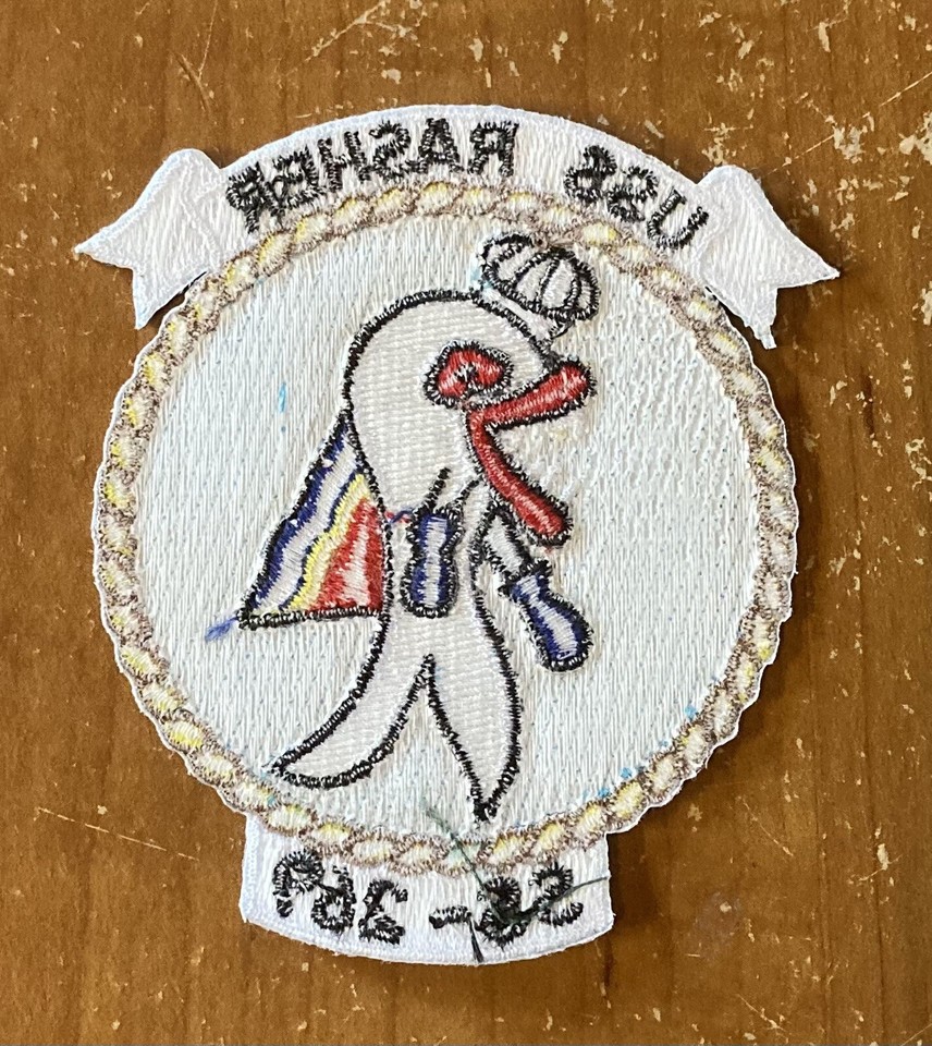 Vintage 3" Patch Military USN Navy Submarine USS Rasher (SS-269) Unused ...