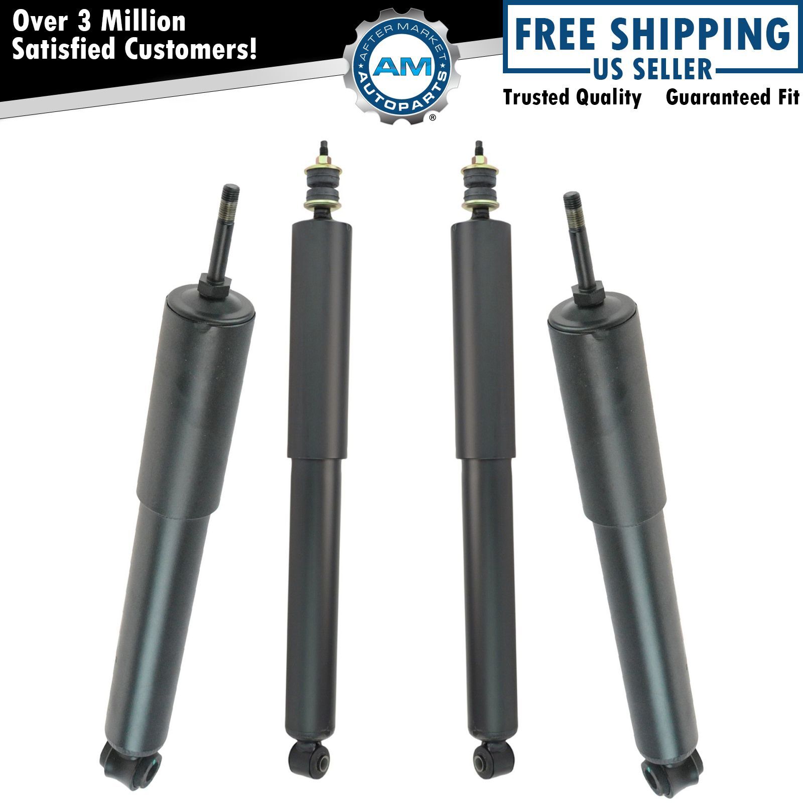 Front & Rear Shock Absorbers LH & RH Kit Set of 4 for Ford E Series Van ...