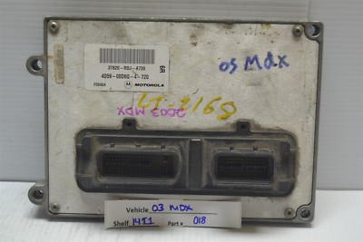 37820RDJA72 Acura MDX 2004 Engine Control Unit ECU Module OEM 018 14I1 ...