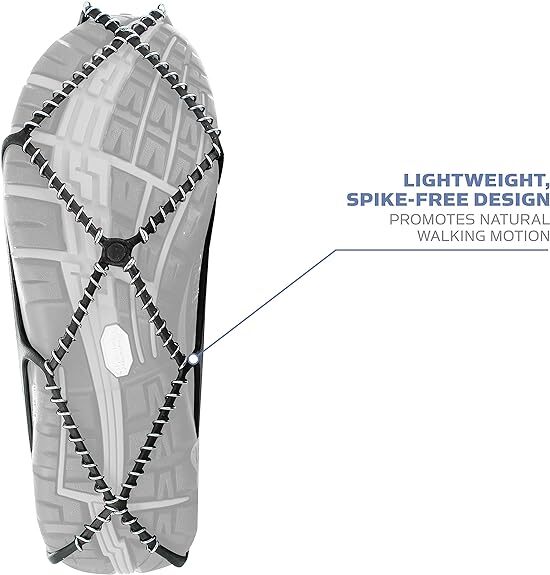 Yaktrax Walker Traction Cleats for Walking, Jogging, or Hiking on Snow ...